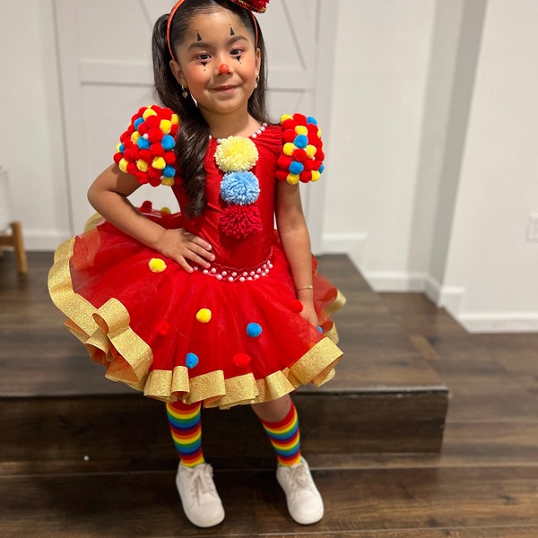 Clown Luxury Tutu Set - Etsy