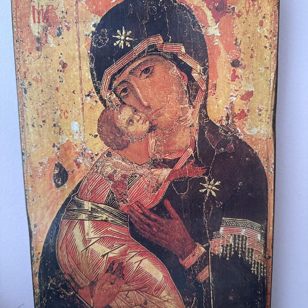 Saint Kassiani the Hymnographer LARGE 19x26cm-7.48x10.24in Byzantine ...