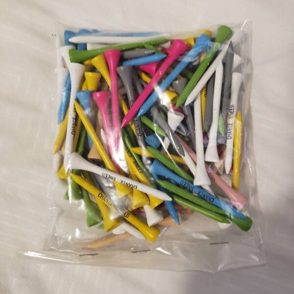 100 Personalized Golf Tee Gift Set - Great Holiday / Christmas Gift! - Etsy