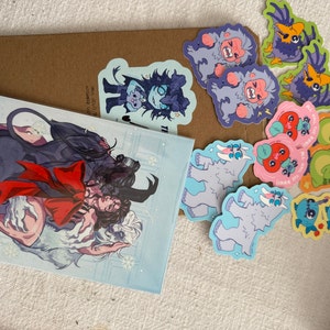 Farli and Asha Stickers Ice Planet Barbarians - Etsy