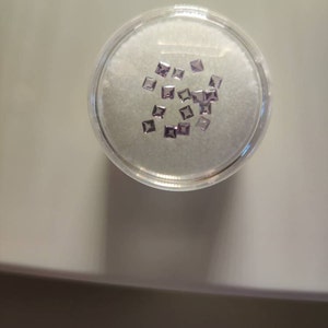 8 Loose Natural Red Ruby Square Gems 1.8mm - Etsy