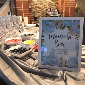 Momosa Bar Sign, Momosa Sign, Baby Shower Mimosa, Momosa Sign, Mimosa ...