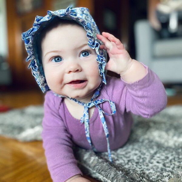 Liberty of London Baby Bib Floral Print Baby Cotton Bib New Born Bib ...