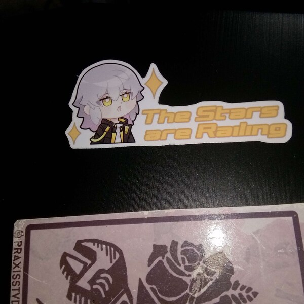 Honkai Star Rail Waterproof Vinyl Stickers - Caelus, Stelle, March 7th, Dan Heng, Pom-pom, Sampo ...