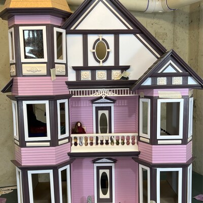 New 16 Sheets Dollhouse 1/12 Scale Wall Brick Stone 20x28cm Each Sheet ...