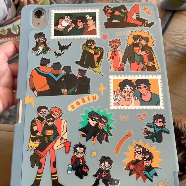 Dunmeshi Clear Sticker Sheets 8x5 - Etsy