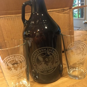 Personalized Beer Growler Engraved Growler Custom Beer | Etsy