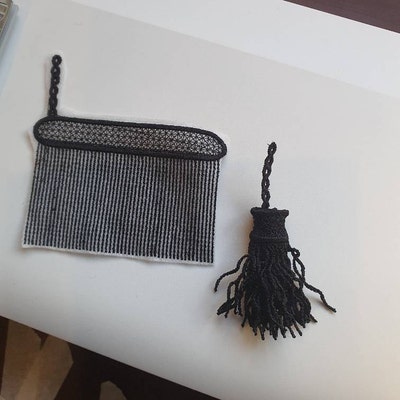 Tassel 3D Three-dimensional Dimensional FSL Freestanding Lace Machine ...