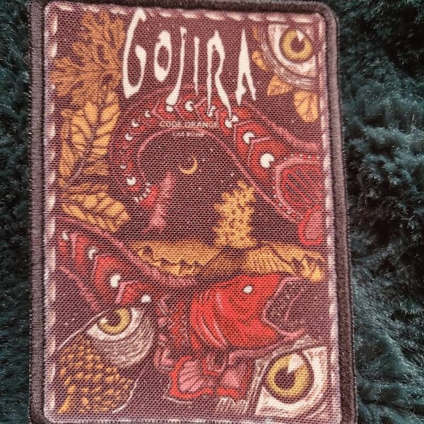 Gojira Sew on Patch Band Rock Metal Merch Jacket Accessories - Etsy