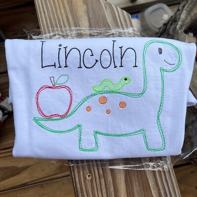 Back to School Dinosaur Shirt First Day of School Dinosaur - Etsy