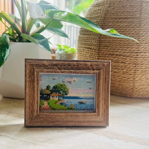 Mini Masterpiece Cross Stitch Pattern "istanbul by Hoca Ali Riza ...