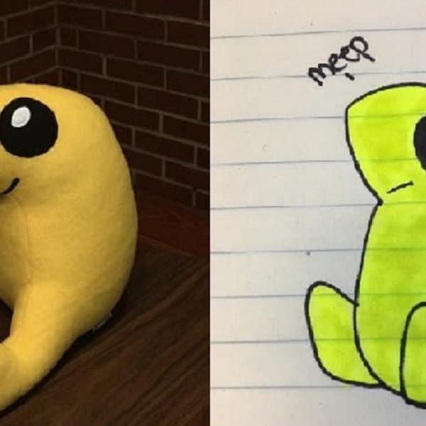 Custom Plush From Kids Drawing Сustomized Toy From сhild Picture ...