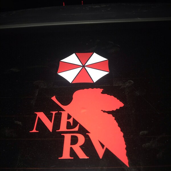 Neon Genesis Evangelion Nerv Anime Vinyl Decal, Car Accessory, Laptop ...