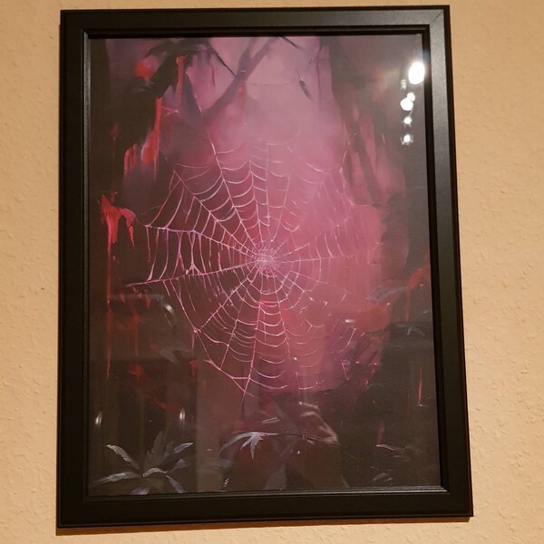 The Last Supper Art Print: Satan, Devil, Gothic Painting, Dark Art ...