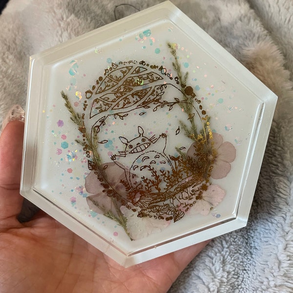 Studio Ghibli Theme Coaster, No Face Coaster, Totoro Coaster, Mononoke ...