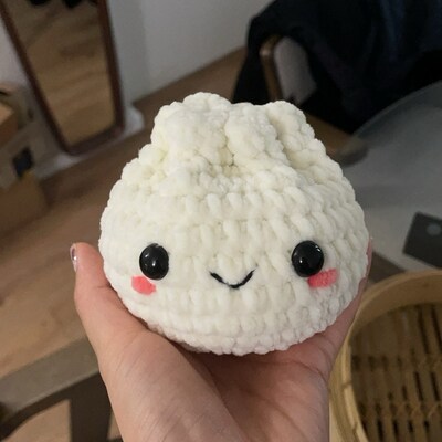 Crochet Bao Dumpling Buns, Amigurumi Bao Dumpling Buns, Dumpling Bao ...