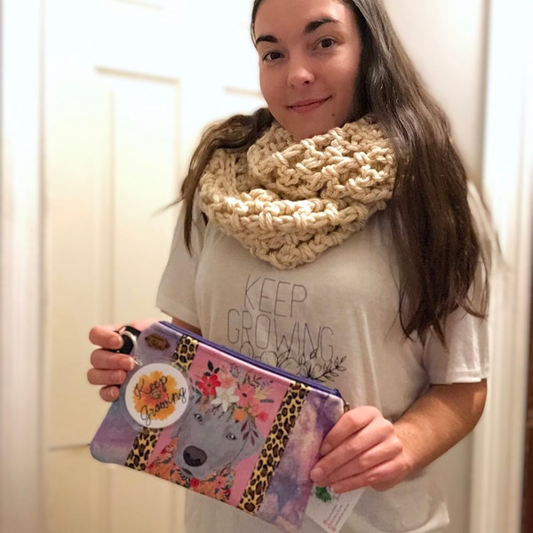 Café Riquísimo Coffee Pouch, Upcycled Coffee Pouch, Zippered Coffee Bag ...