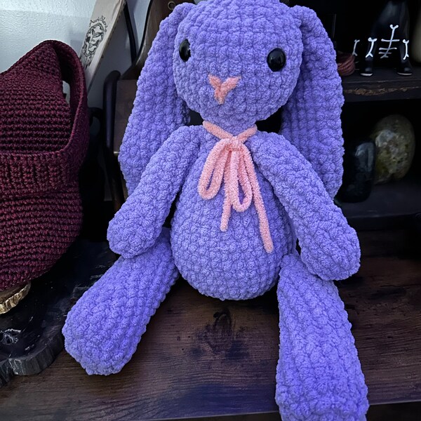 The Boho Bunny Stuffie Crochet Pattern | Rabbit Crochet Pattern ...