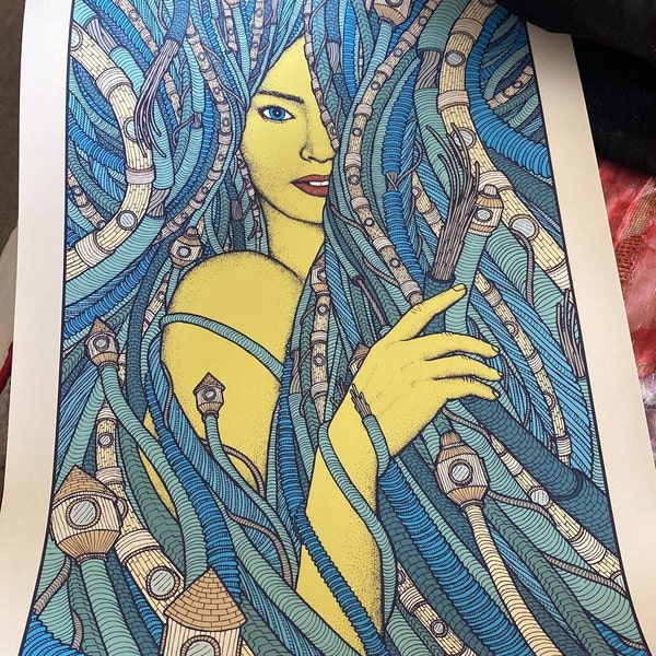 Lady Squid Face - Etsy