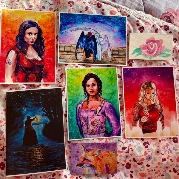 MORGAUSE PRINT 6x8 (A5) | Merlin Artwork - Etsy