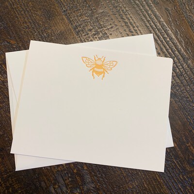 Set of Six Halloween Skeleton Letterpress Printed Postcards - Etsy