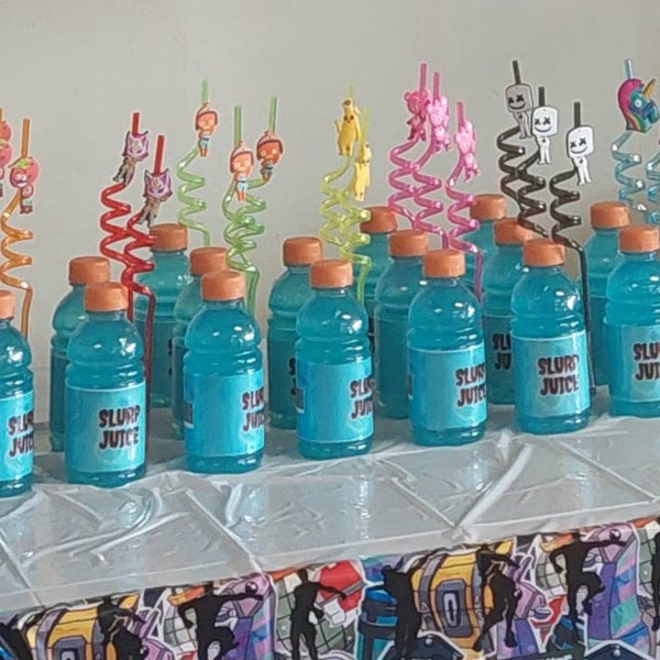 Gamer Slurp Labels -printable Labels [INSTANT DOWNLOAD] -gamer Gatorade ...