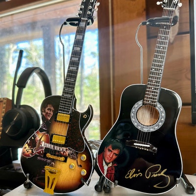 Elvis Collectible Elvis Presley '68 Special Hollow Body Mini Guitar - Etsy