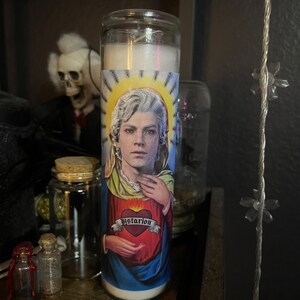 X Files Prayer Candle, Mulder Prayer Candle, Scully Religious Candle ...