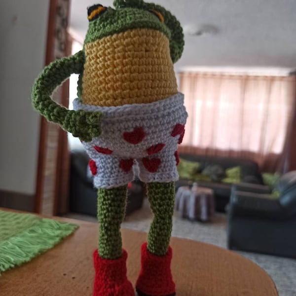 Valentine’s Day Frog Outfit Crochet Pattern – Amigurumi Clothes PDF ...