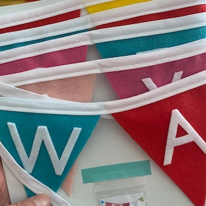 Custom Waving Hand Flag Triangle Pennant Flag Party Favors - Etsy