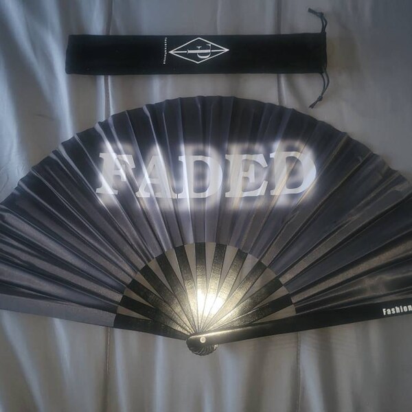 Jesus Bears the Cross Hand Fan / Carthage / Big 13 Inch Clacking Fan ...