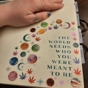 Clear Marijuana Monday Hand-Lettered Weed | Etsy