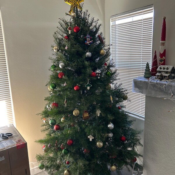 3D Printed Grinch Star Christmas Tree Topper - the Original - Etsy