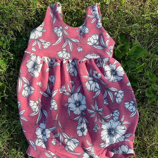 Sinclair Romper PDF Sewing Pattern, Including Sizes 12 Months - 14 ...