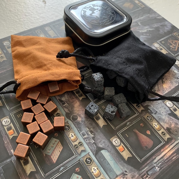 Upgrade Gem Set for Splendor Board Game - Glass Jewels and Metal Coins ...