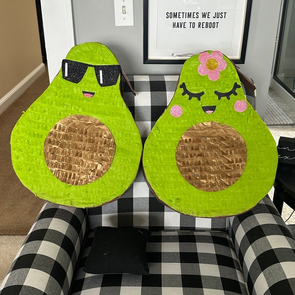 Sale! 20" Avocado Pinata Cinco De Mayo Pinata Señor Señorita Fiesta ...