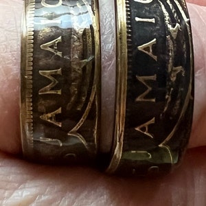 1 Dollar Bill Silver Certificate Coin Ring. Handcrafted 1 Oz .999% ...