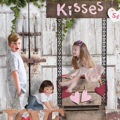 Kisses Photo Overlays give Me a Kiss, Valentines Photo Overlays ...
