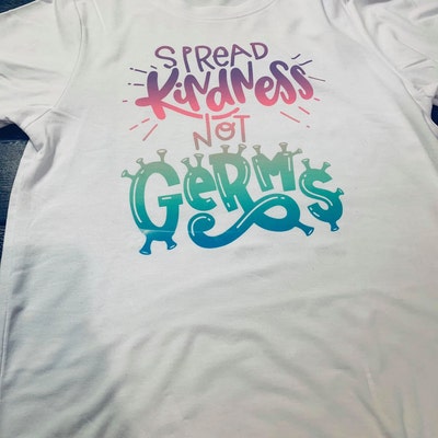 Spread Kindness Not GERMS Svg Wash Hands Clean Sanitizer Teacher ...