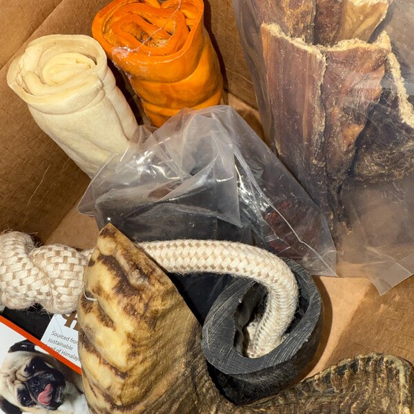 All-natural Water Buffalo Cheek Rolls for Dogs – Long Lasting Rawhide ...