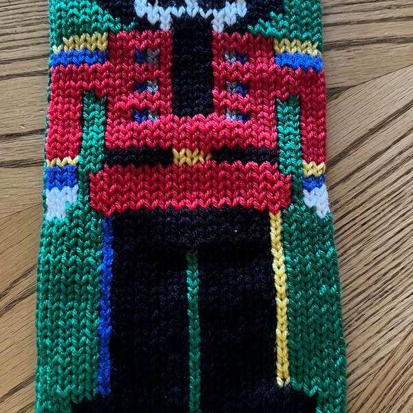 Nutcracker PATTERN Only/ Banner/ Scarf/ Circular Knitting Machine/pdf ...