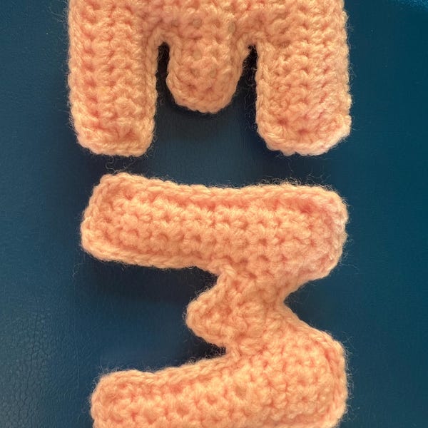 Crochet Uppercase Letters Pattern | Soft Plush Letters | Crochet ...