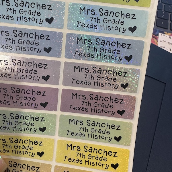 Waterproof Name Labels L Waterproof Daycare Labels L Dishwasher Safe ...