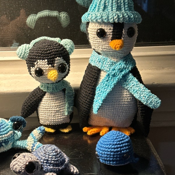 Crochet Amigurumi Penguin Pattern, Easy Toy (PDF Pattern) - Etsy
