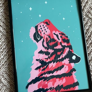 Manifest Hand Print Bedroom Print Self Love Nail Salon Decor ...