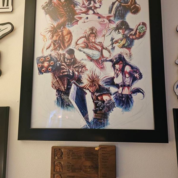 Final Fantasy XVI Limited Edition Fine Art Print FF16 Poster Eikons - Etsy