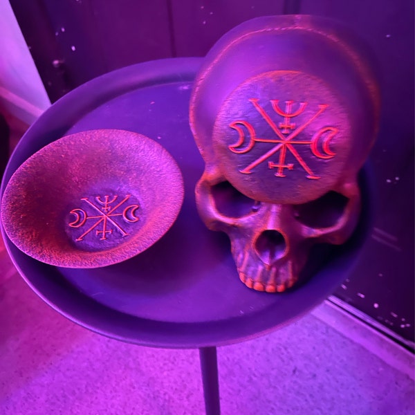 Murmur Sigil Goetia Altar Ritual Tools Skull - Etsy