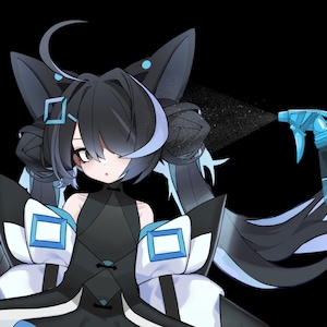 Vtuber Streaming Cheek Pull Asset - Etsy