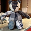 Simplicity A2115 Pattern Memory Bear Pattern Plush Sewing Pattern Memorial Bear Teddy Bear ...