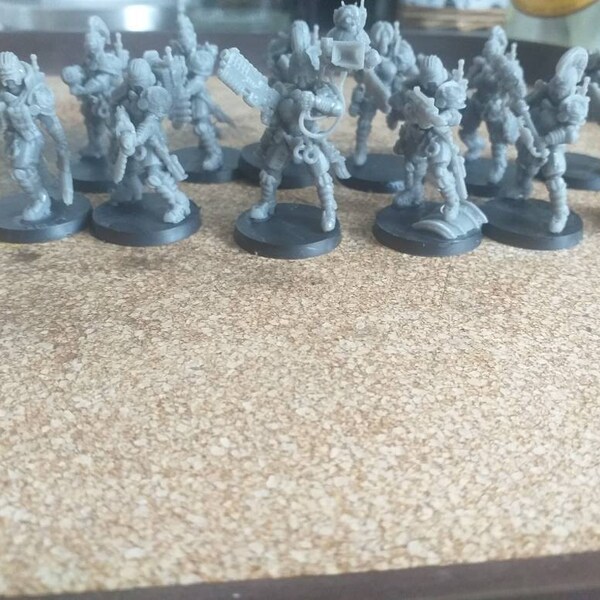 Shi Gun-tai Heavy Laser Cannon Team Kyoushuneko Miniatures - Etsy